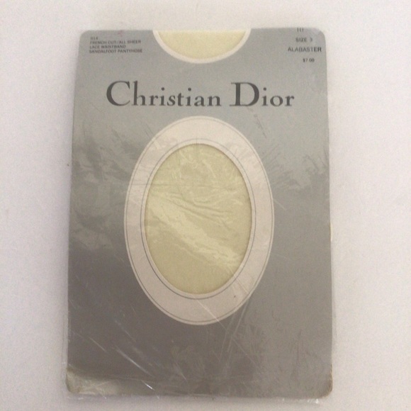 Dior | Accessories | Christian Dior Vintage Alabaster White French Cut ...